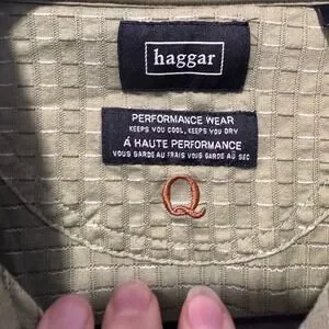 Haggar | Shirts | Haggar Mens Performance Wear Polo Shirt Olive Green ...